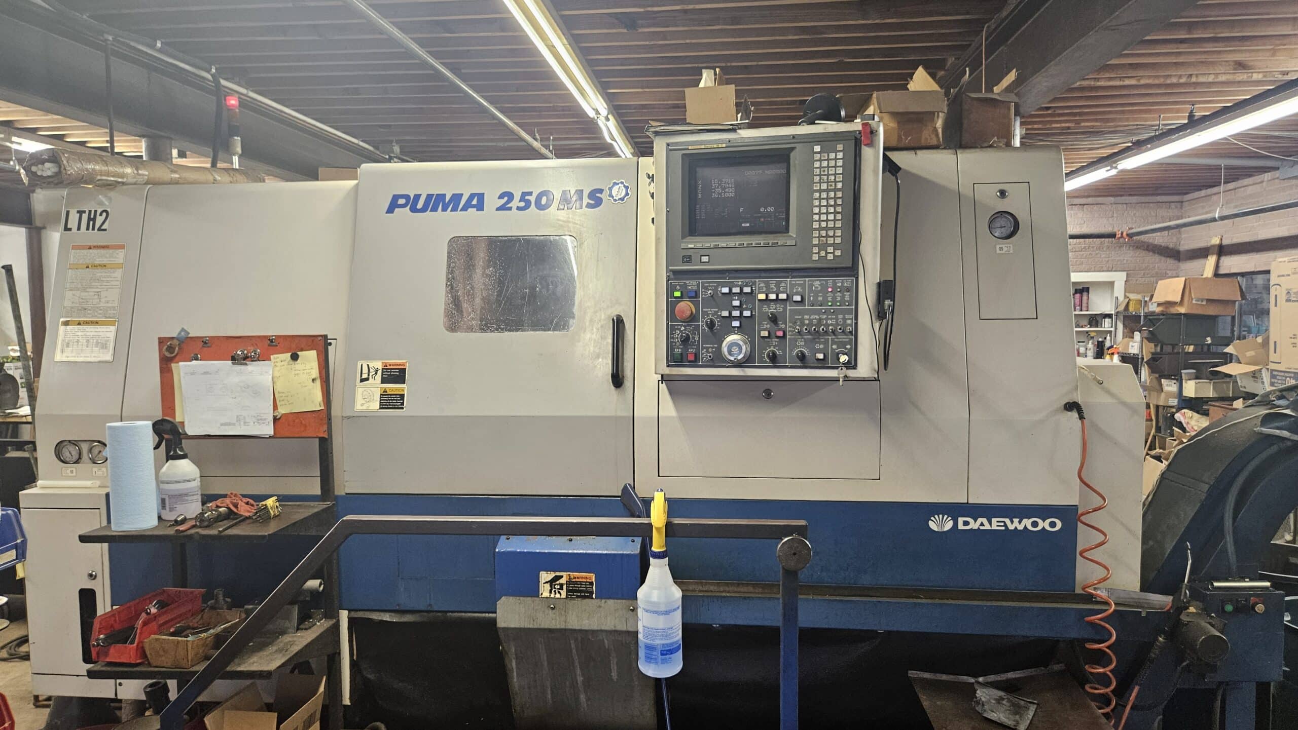 Daewoo Puma 250 MSB CNC Lathe | Texas Machinery Exchange